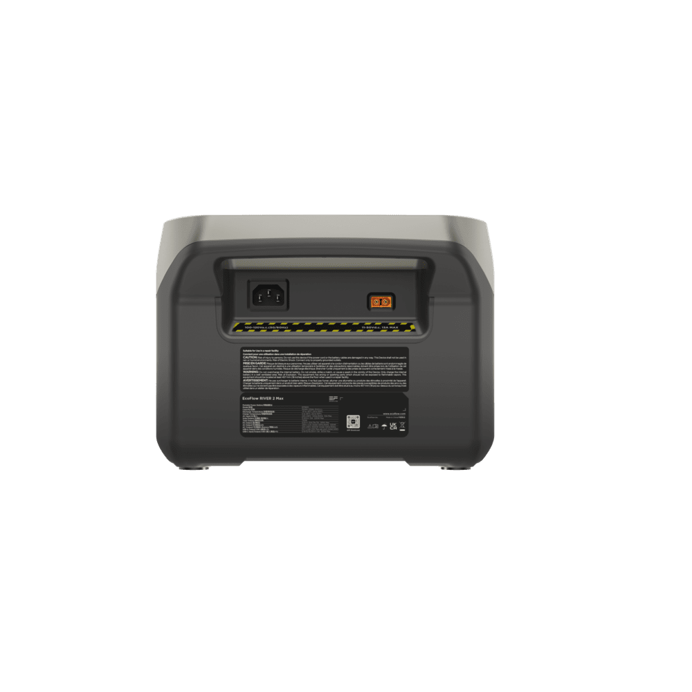 EcoFlow RIVER 2 Max Portable Power Station, 512Wh, 500 Watt (X-Boost ...