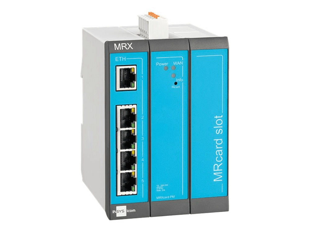 Insys icom MRX MRX3 LAN - Router - 5-Port-Switch - 1A Shop