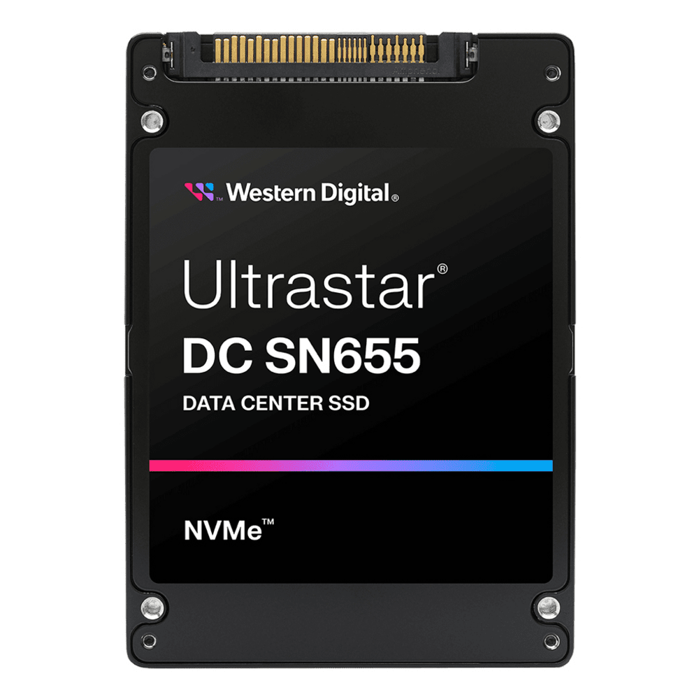Western Digital Ultrastar DC SN655 30,7 TB U.3 PCI Express 4.0 NVMe TLC ...