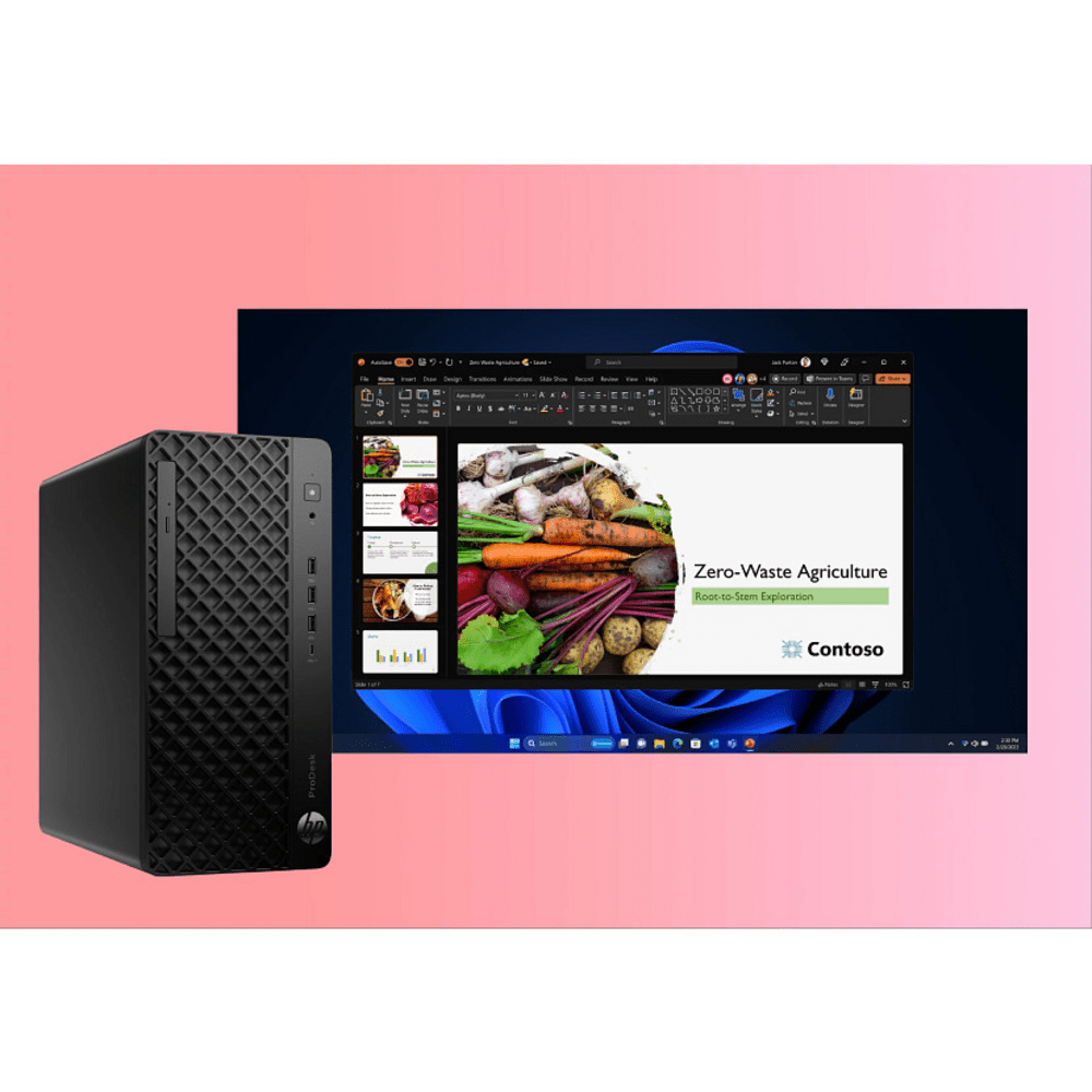 HP ProDesk 4 G1i Tower, Core Ultra 7 265, 16GB RAM, 512GB SSD, Win11 ...