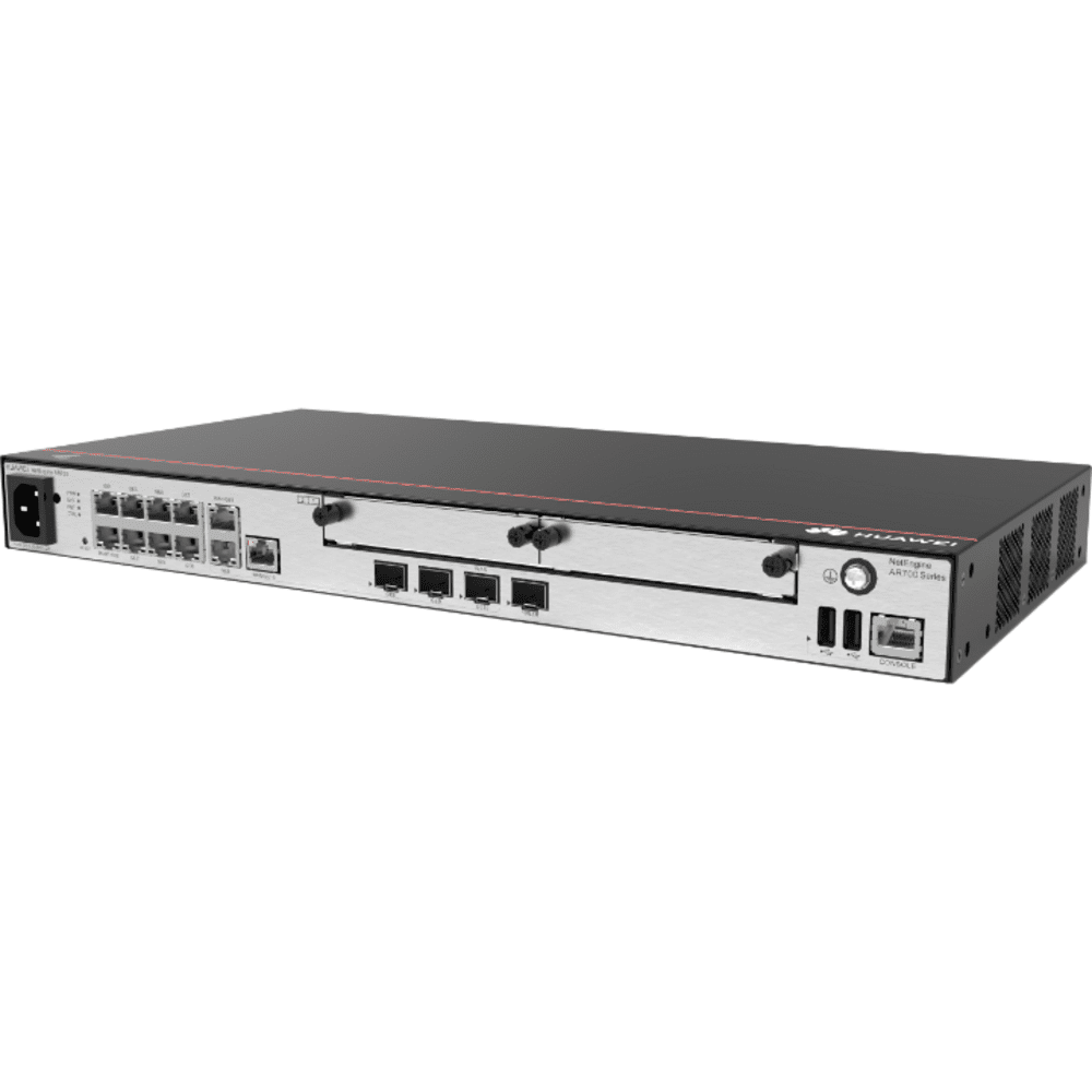 Huawei NetEngine AR730 Router - ARM Quad-Core, 1200 Clients, 8x GE LAN/WAN, 1x GE Combo, 1x 10GE ...