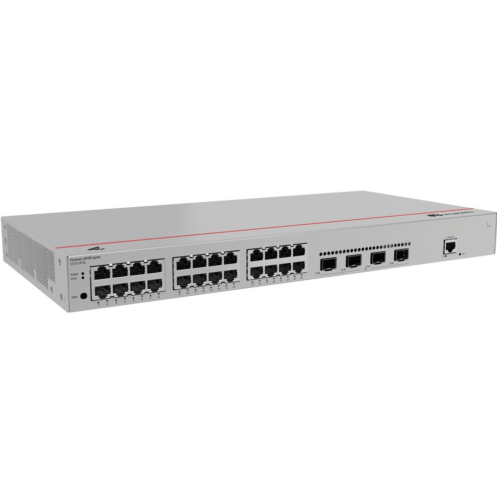 Huawei eKitEngine S310-24T4S Managed Switch - 24x GE LAN, 4x GE SFP ...