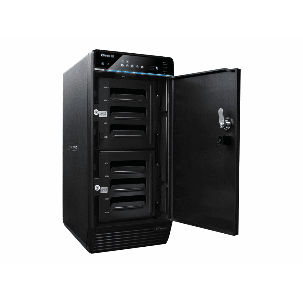 FANTEC QB-X8US3-6G - Festplatten-Array - 0 GB - 8 Schächte (SATA-600 ...