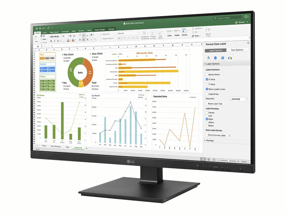 LG 24BN650Y-B - LED-Monitor - 60 cm (24') - 1920 x 1080 Full HD (1080p ...