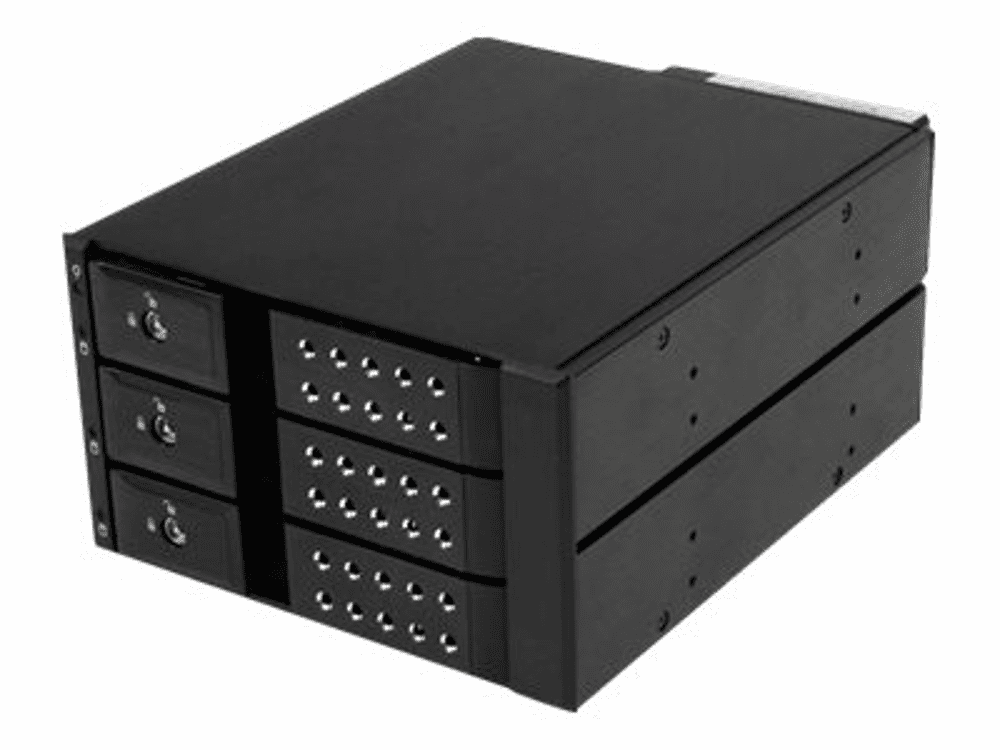 STARTECH.COM 3-fach 3,5 Zoll trägerloser SATA Festplatten Aluminium ...