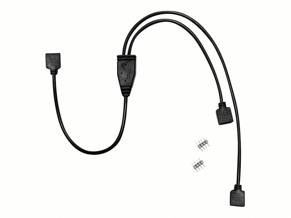 Inter-Tech Netz-Splitter - 4-poliger Stecker bis 4-poliger Stecker - 1A ...