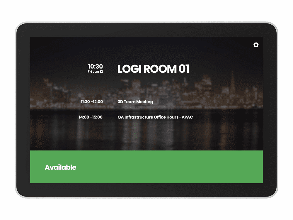 Logitech Tap Scheduler Purpose-Built Scheduling Panel for Meeting Rooms ...