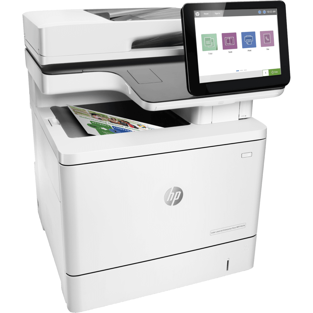 HP LaserJet Enterprise Flow MFP M578c, Laser Color, MFP, A4 - HP Shop