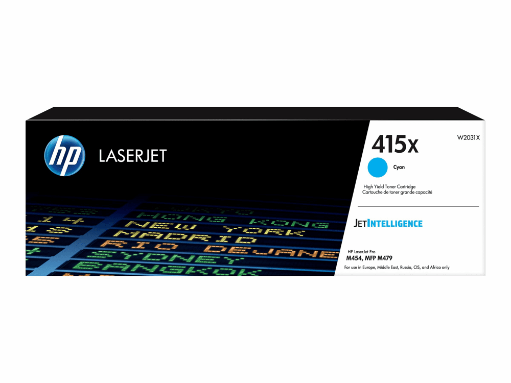 HP Toner cyan Nr. 415X (W2031X) ca. 6.000 Seiten - 1A Shop